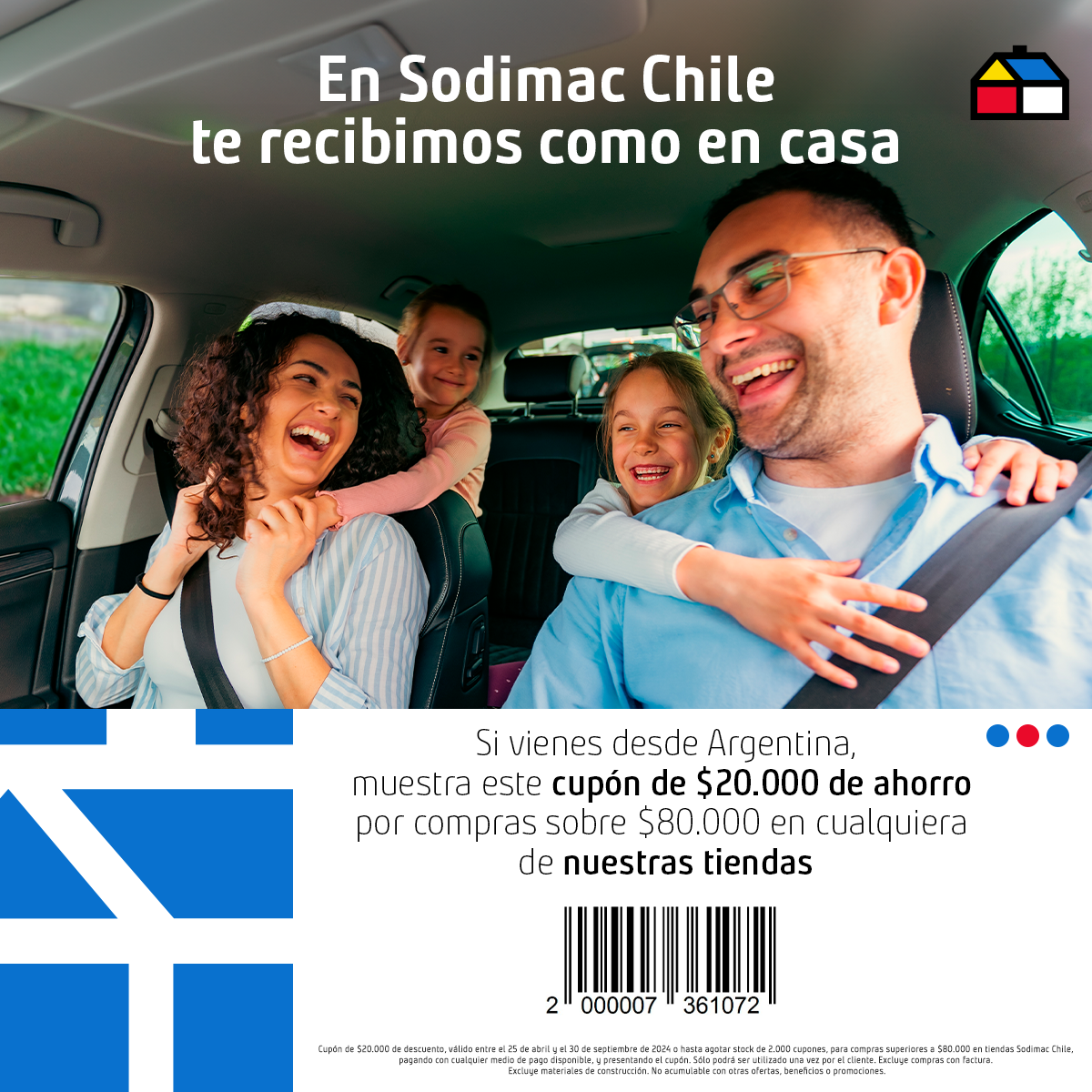 Te recibimos como en casa